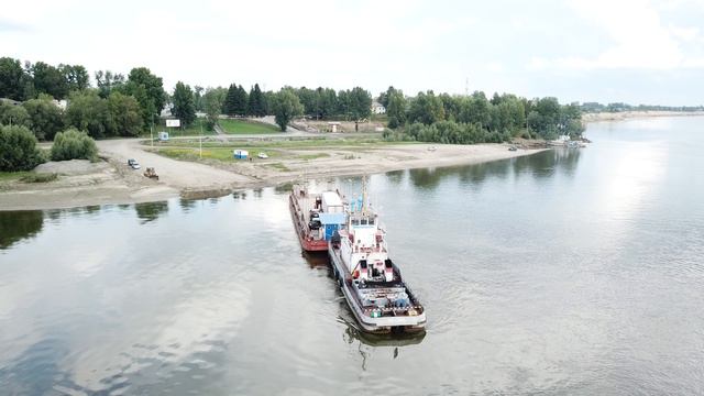 Паромная переправа, Колпашево