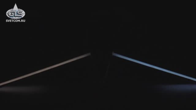 светодиодный светильник накладной угловой с сенсорным диммером | Обзор товара