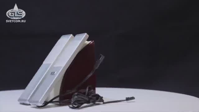 светодиодный светильник мебельный накладной, с ИК-выключателем на взмах | Обзор товара