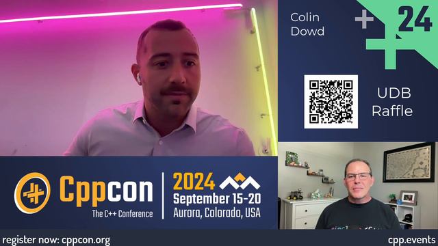 Interview with Colin Dowd - Undo - CppCon 2024