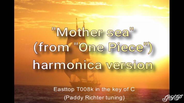 Kouhei Tanaka "Mother sea" (из мультфильма "One Piece"). Версия для губной гармоники