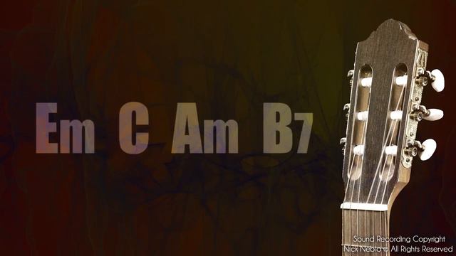 Spanish Guitar Gipsy Latin Rumba Backing Track E Minor