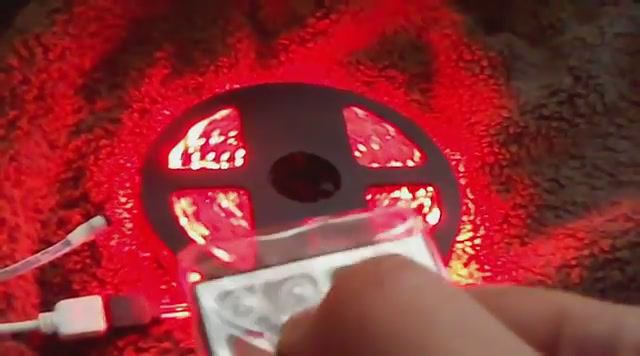 Светодиодная лента 5 метров RGB многоцветная 300 Led, IP20