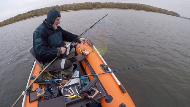 Ока,троллинг с руки (дорожка),Долгожданный судак,