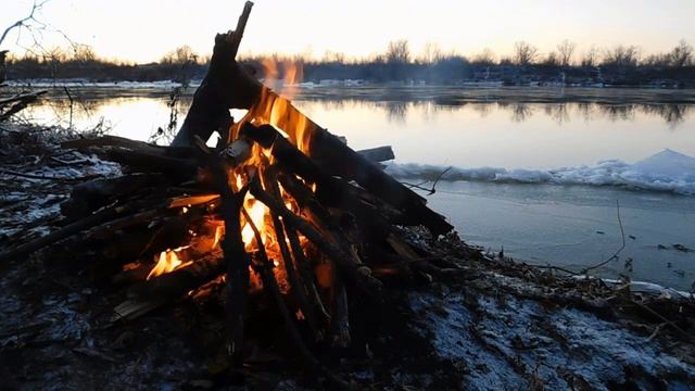 Спокойный костёр. Быстрый сон, релакс, расслабление, МЕДИТАЦИЯ