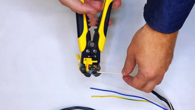 56029 T-HT-766 Инструмент для зачистки кабеля и обжима наконечников