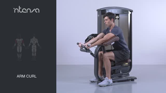 Силовой тренажер INTENZA "Бицепс (сгибание рук)" EL-01