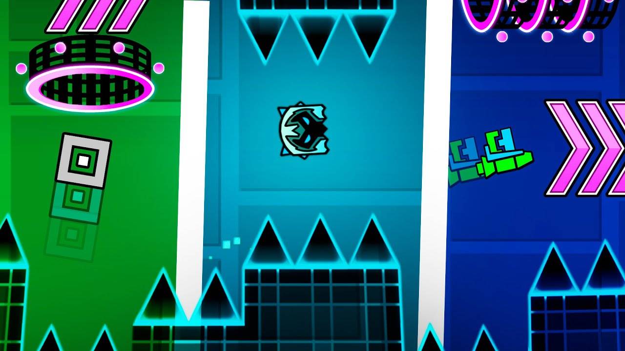 ИСТОРИЯ СЕКРЕТНЫХ ПУТЕЙ В GEOMETRY DASH
