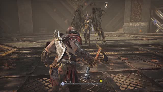 Валькирия ГЮННР | GOD OF WAR | сложность Бог войны