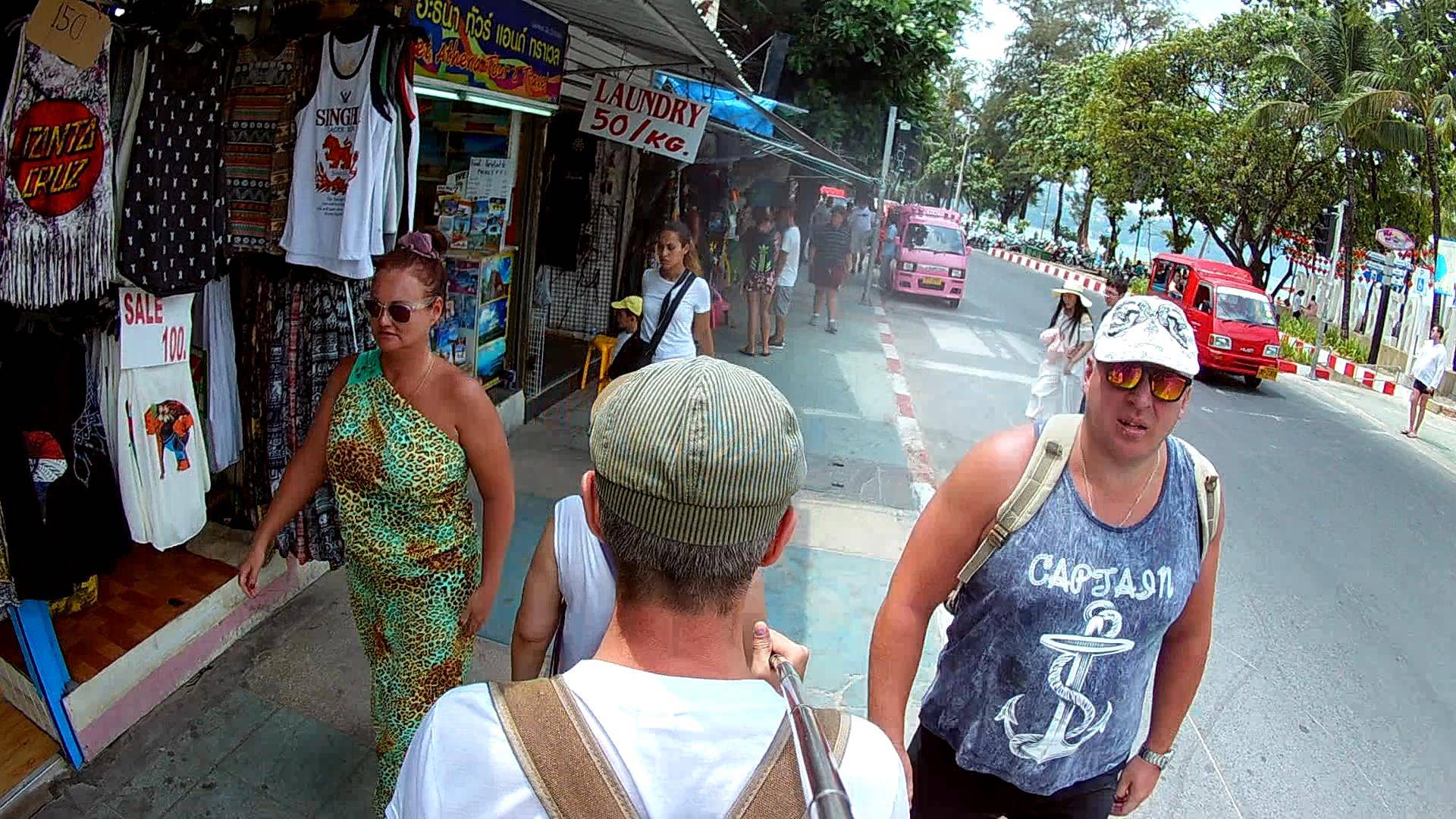 Как мы отдыхали в Тайланде, Прогулка по Патонгу, Странные Люди 2, Пхукет ✦ Lucky Tech