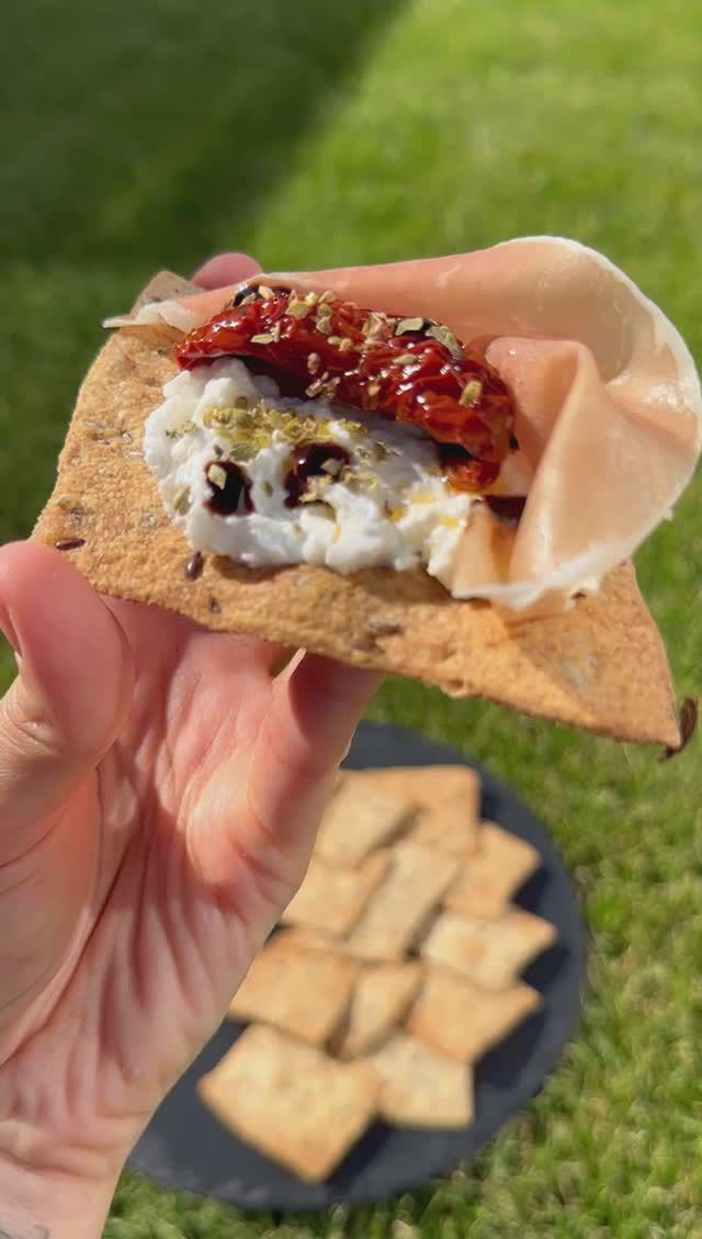 Хрустящие и полезные Крекеры на закваске!