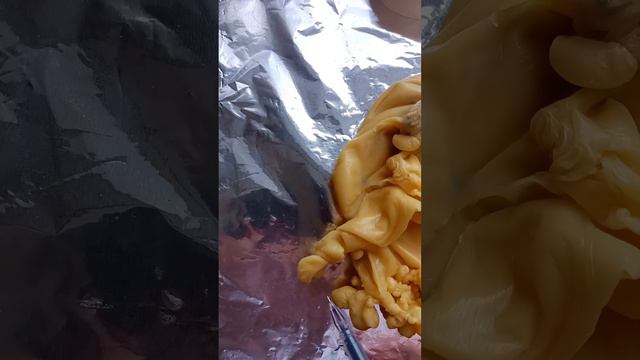 Отворот (негатив на отношения) на отливке воском