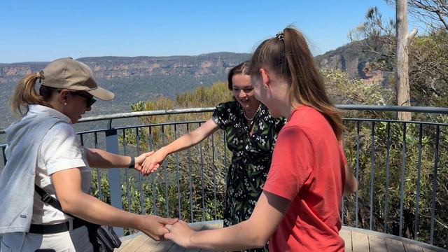 Заклинание на Голубой горе в Австралии