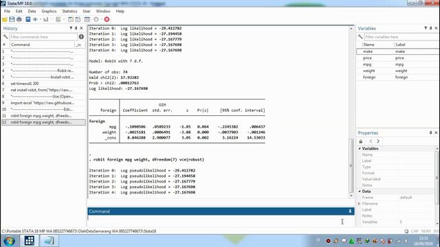 binreg With R Software And robit With STATA 18