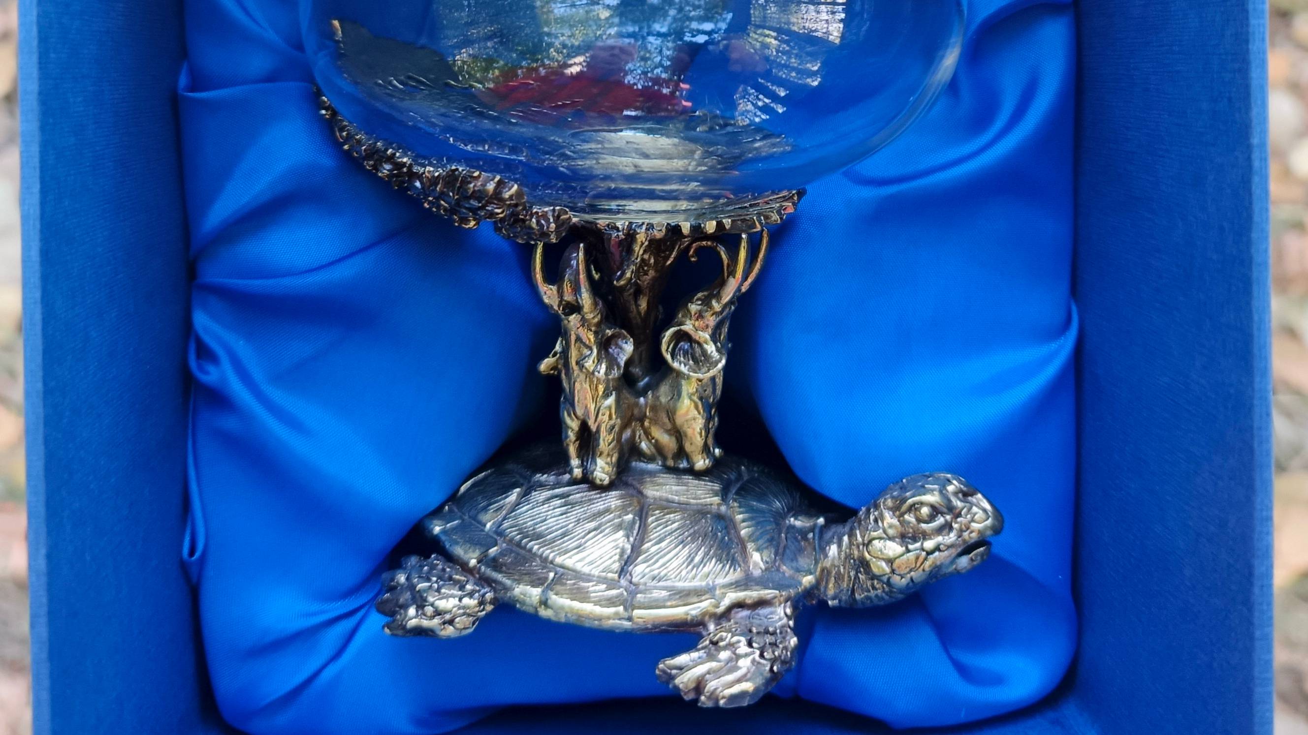 Эксклюзивный бокал ручной работы для коньяка "Снифтер"