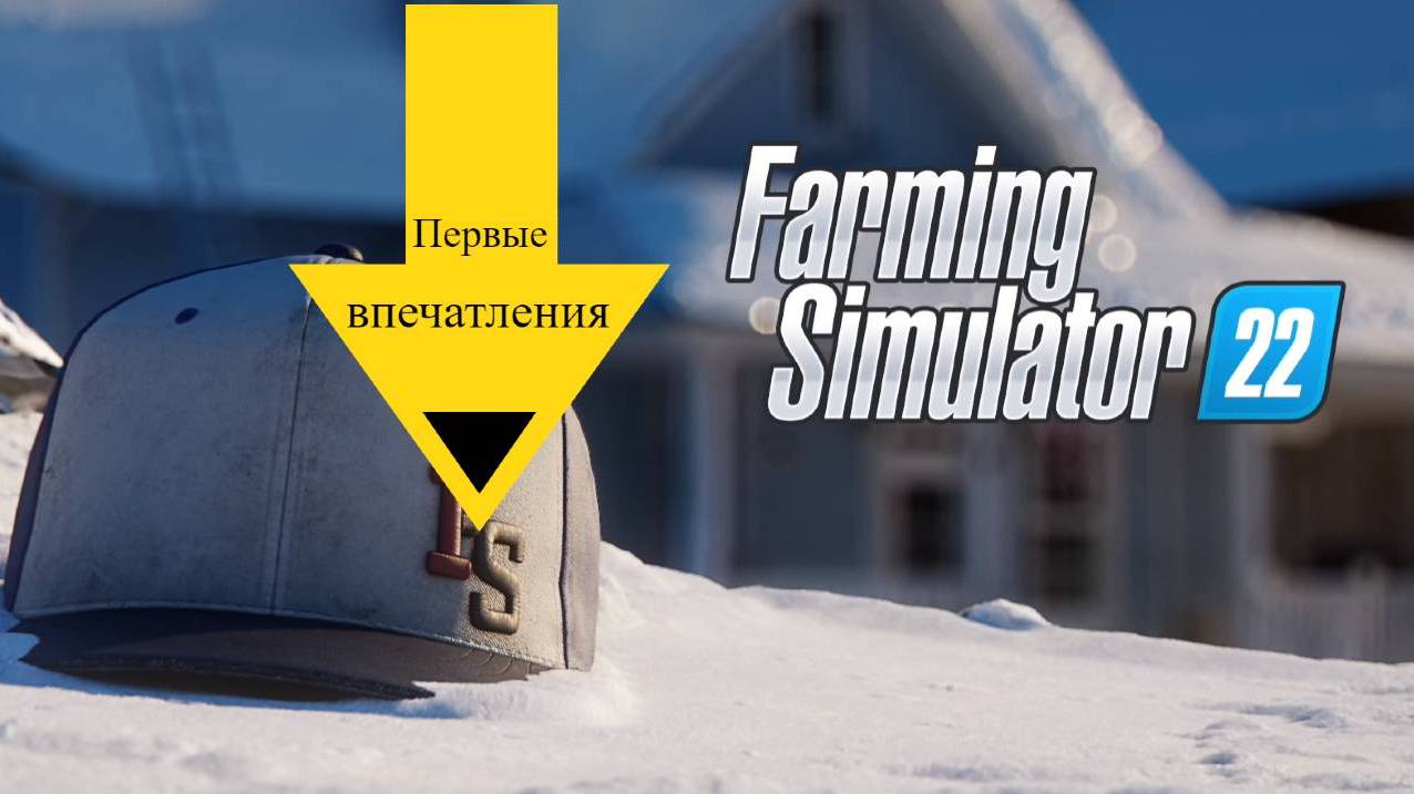Farming Simulator 22 console PS4 slim.