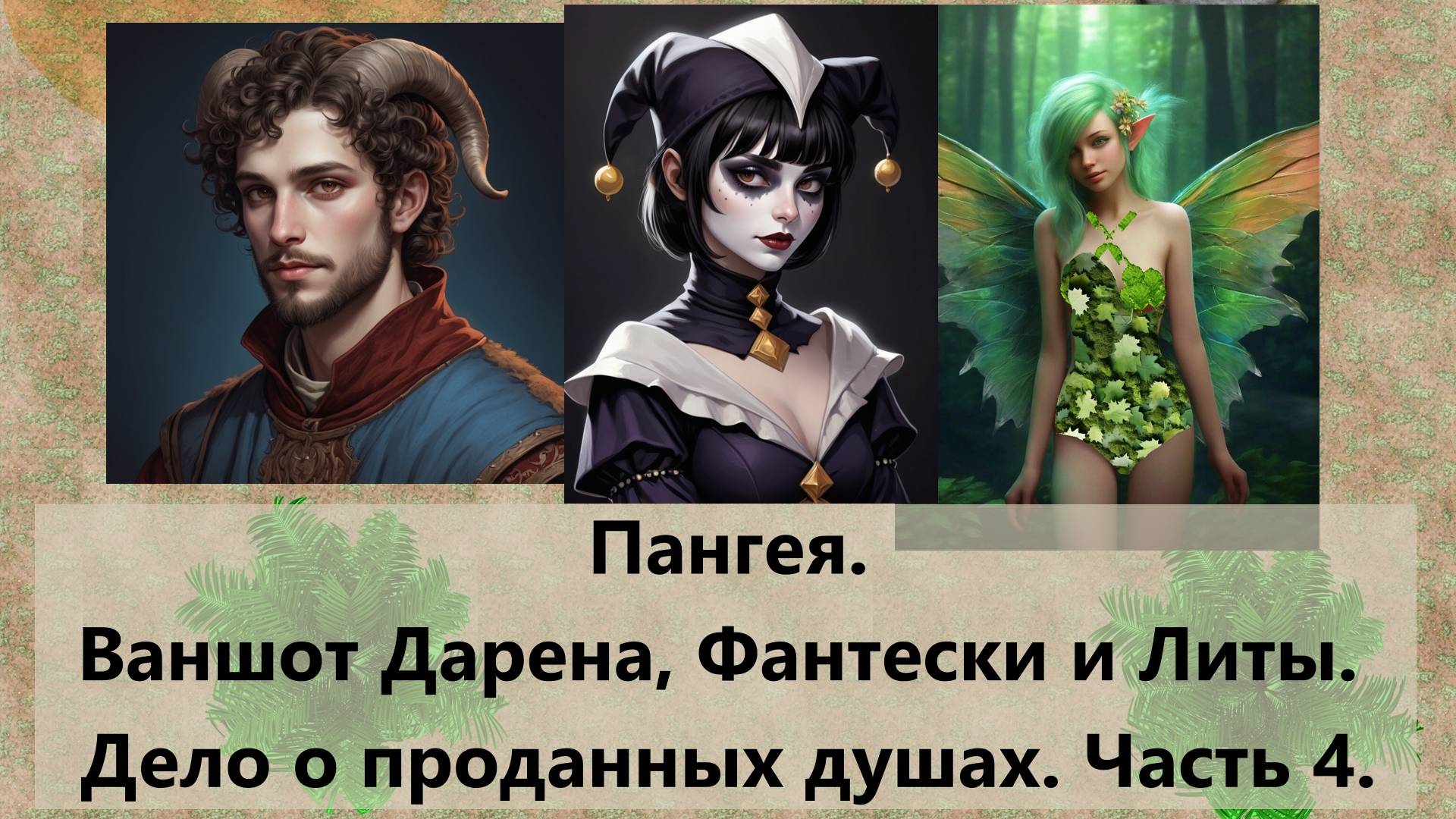 Ваншот Дарена, Фантески и Литы. Дело о проданных душах. Часть 4.