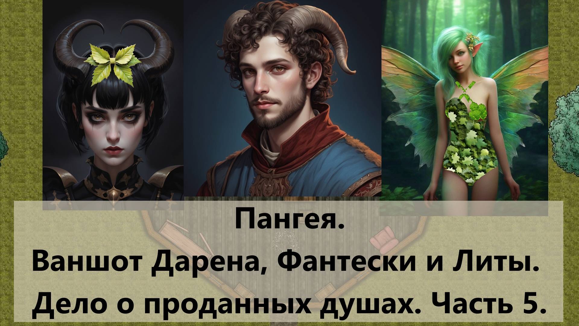 Ваншот Дарена, Фантески и Литы. Дело о проданных душах. Часть 5.