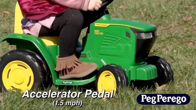 Детский электрический трактор Peg Perego John Deere Mini Tractor