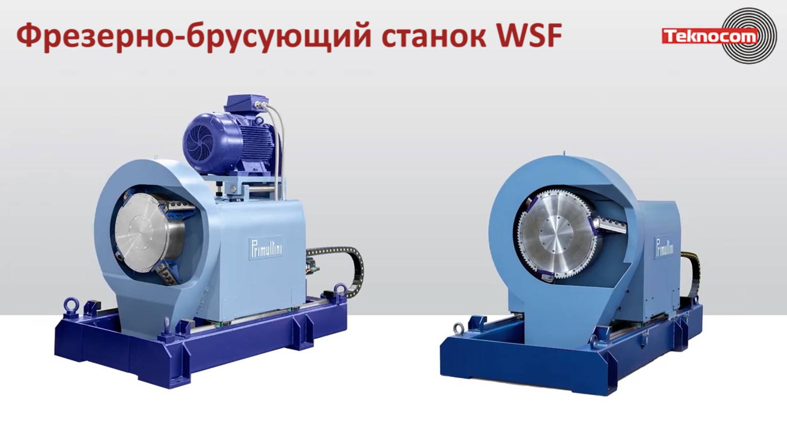 WSF - традиционный фрезерно-брусующий станок Primultini