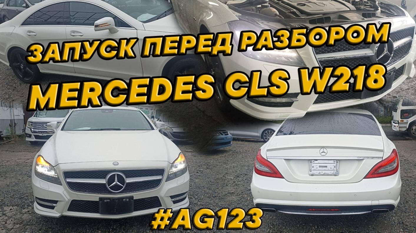 MERCEDES W218 276.952 НА ЗАПЧАСТИ. ЗАПУСТИЛИ. T2176