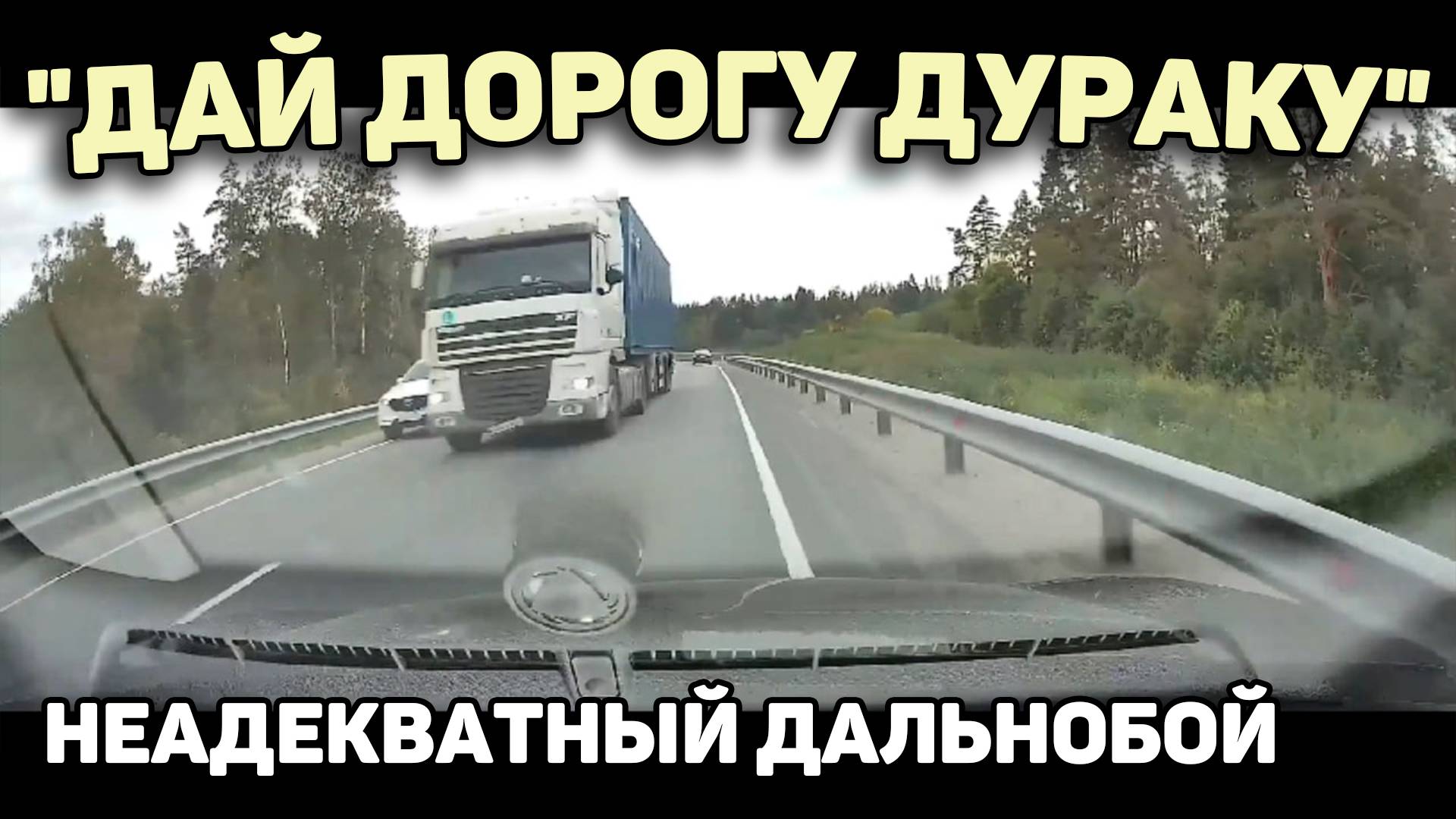 Автоподборка "Дай Дорогу Дураку"🚚Неадекватный Дальнобой