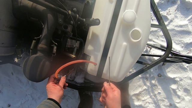 БУРАН "А". Открытие сезона/замена бензобака