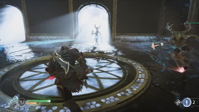 Два крылатых пса| GOD OF WAR | сложность Бог войны