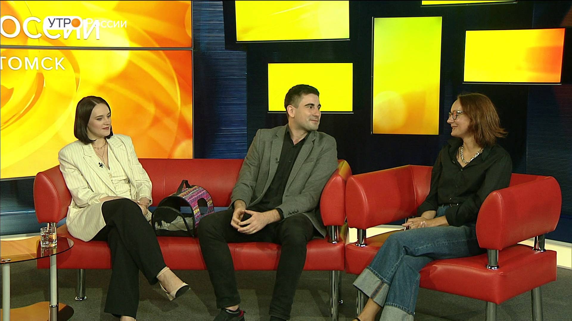 Интервью. Елена Животягина, Диана Паршикова и Владислав Отмахов