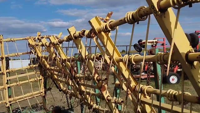 Борона прицепная гидрофицированная БПГ-15 экспресс-обзор от Алексея Запевалова