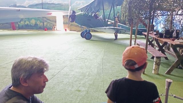 Посетили музей ВВС Монино