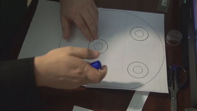 Склейка шаблона из бумаги. Как сделать подставку для цветов часть-2