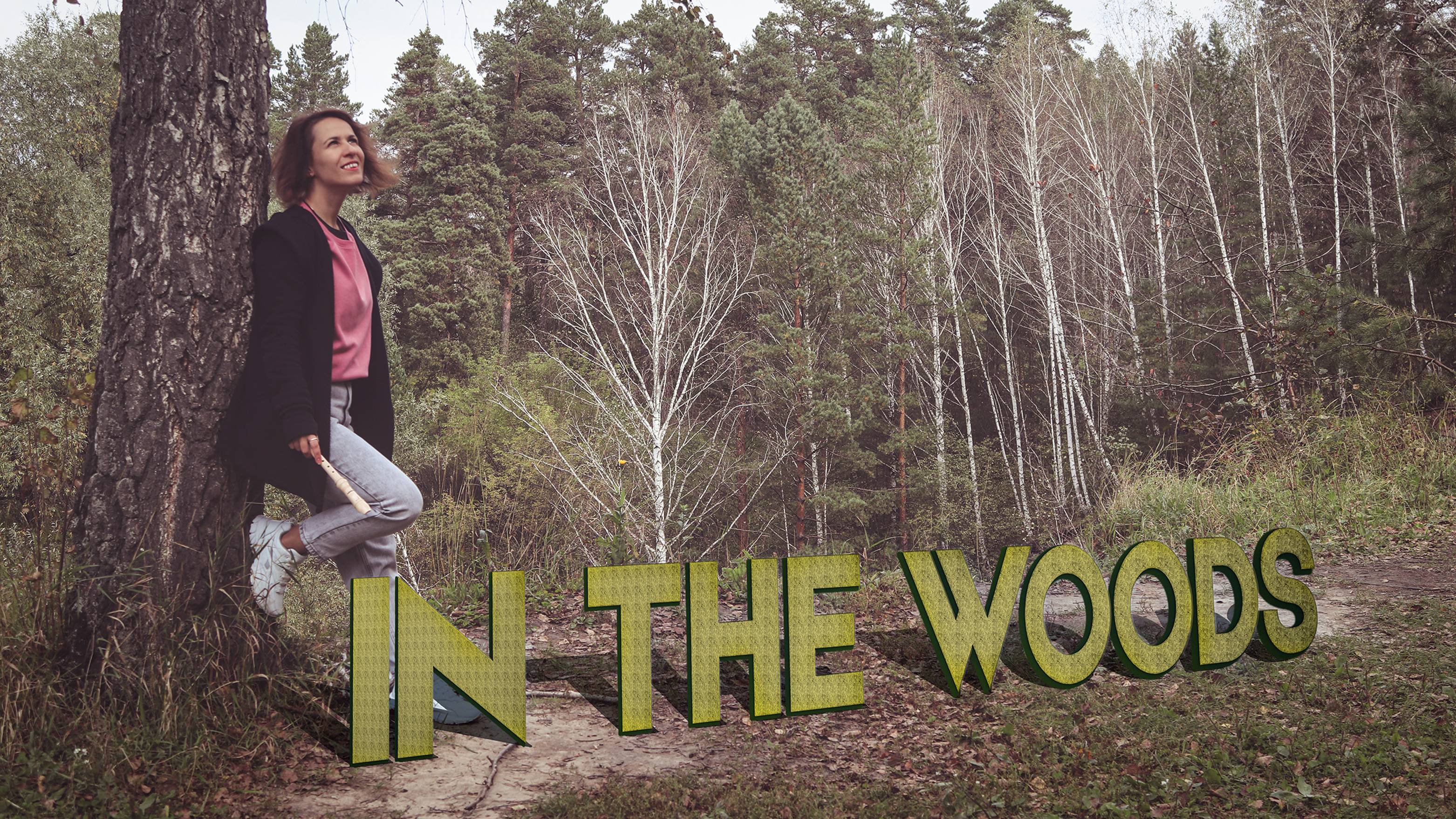 In the woods | Флейта и варган | Осенняя природа, Сибирь