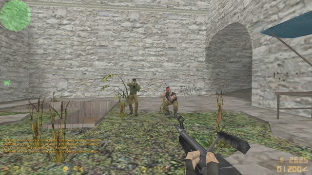 Ностальгия CS 1.6 карта aztec. Боевики против спецназа