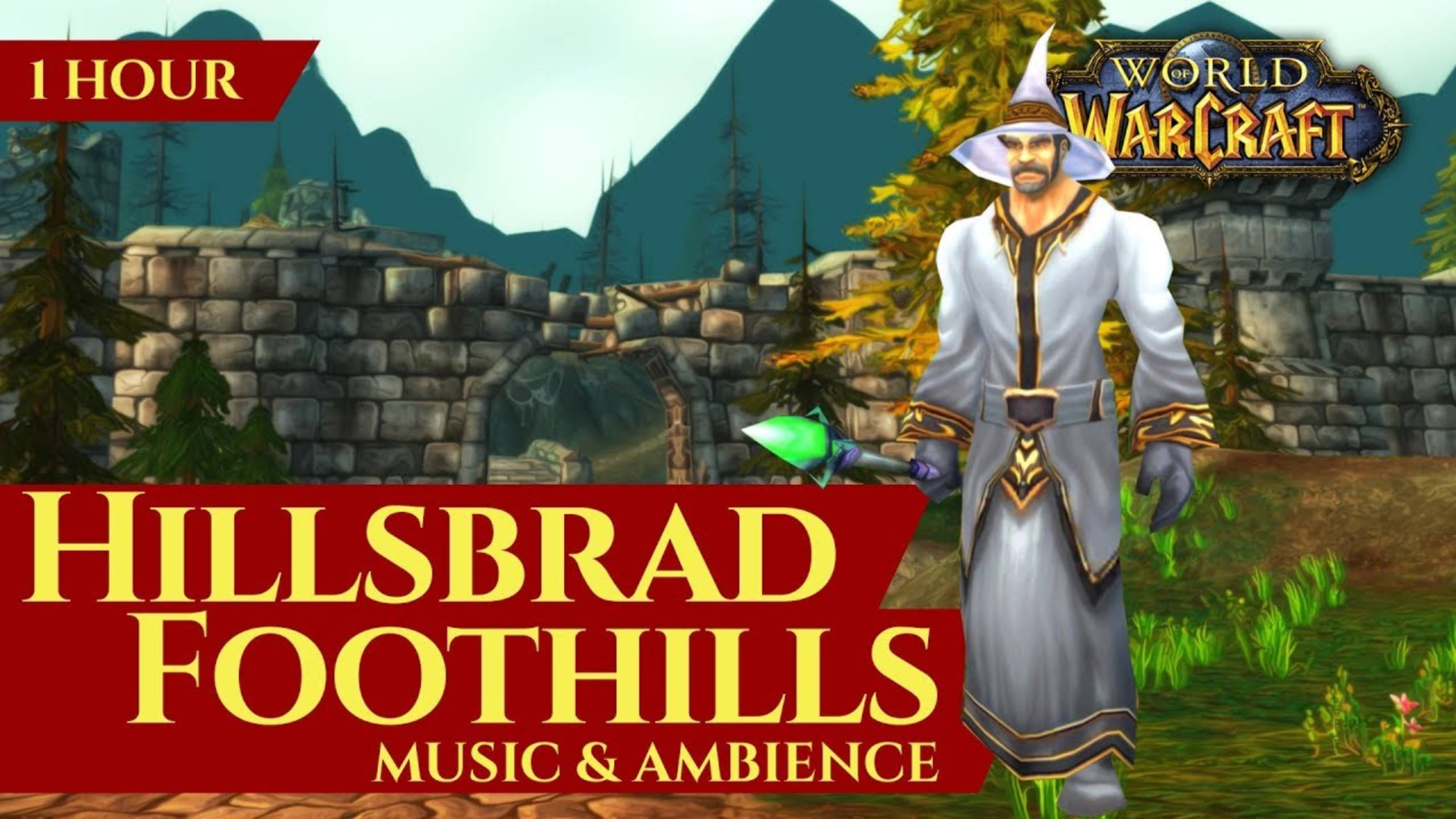 Hillsbrad Foothills - Music & Ambience ｜ World of Warcraft Vanilla