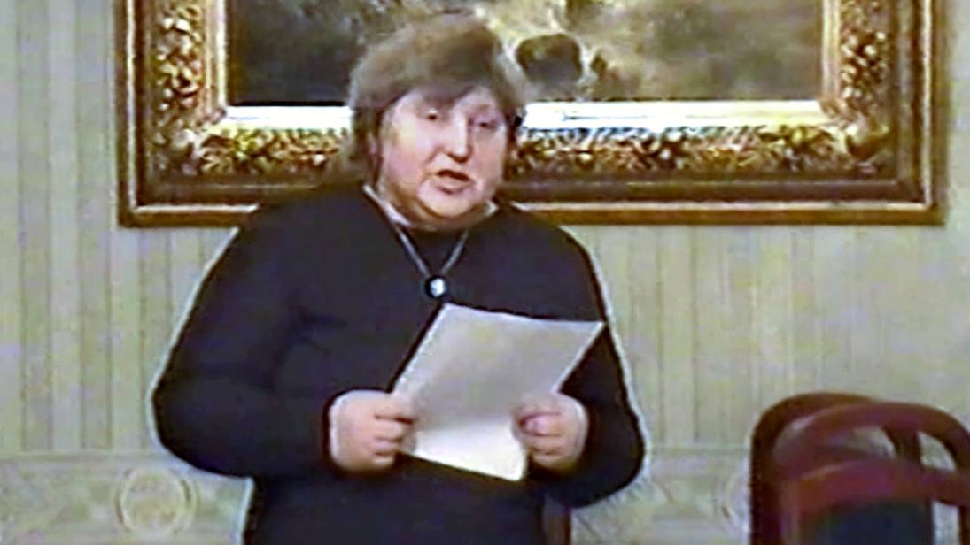 "Здравствуй, старость" , отрывок (запись 2003 г). Стихотворение А. Томчина читает Галина Томчина