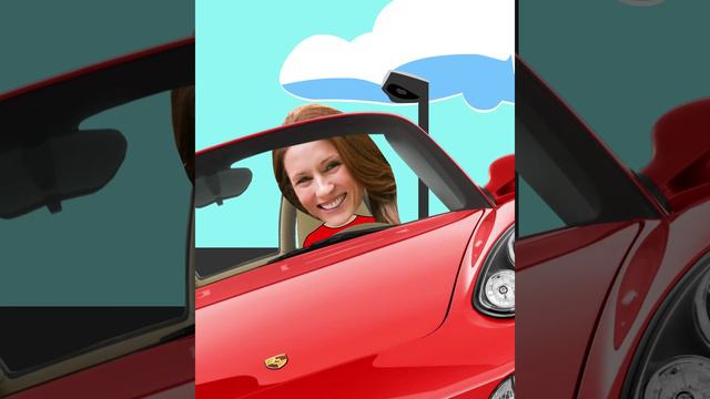 PORSCHE открытка