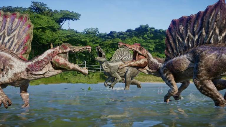 Спинозавр. Новые исследования вновь перевернули взгляд на ящера.