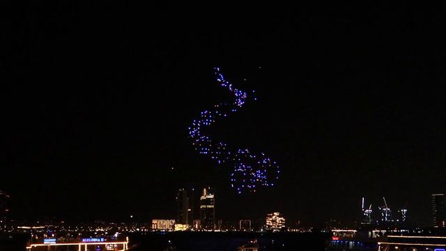 Дубай. Второе Шоу дронов 2024 на Bluewaters и JBR. История Эмиратов
