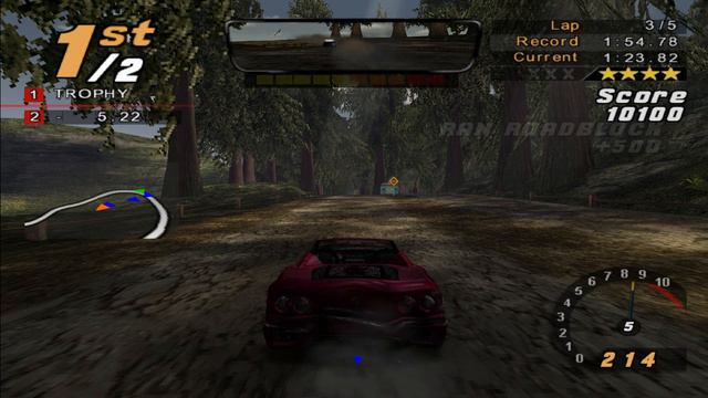 75-Need for Speed Hot Pursuit 2 (PS2) Чемпионат Ultimate Racer 32, получаем ретро ачивки