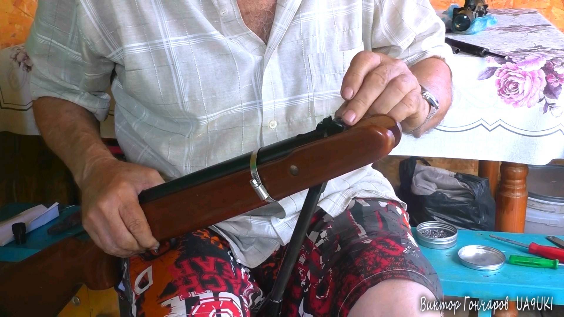 Замена пружины на винтовке Stoeger X10