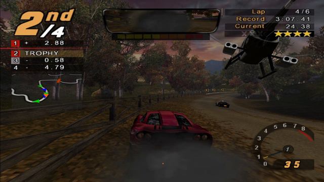 73-Need for Speed Hot Pursuit 2 (PS2) Чемпионат Ultimate Racer 30, получаем ретро ачивки