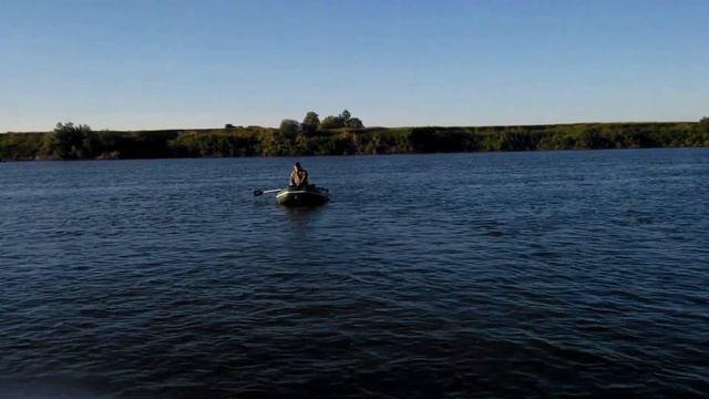 Обкатка мотора  тохатсу 3.5 4такта.лето 2016г.