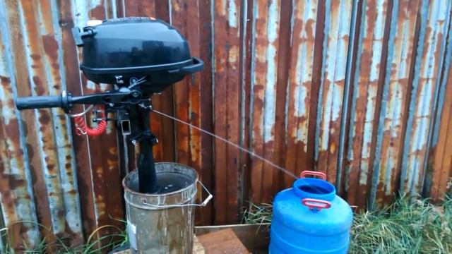 Запуск прогретой SUZUKI DF 2.5