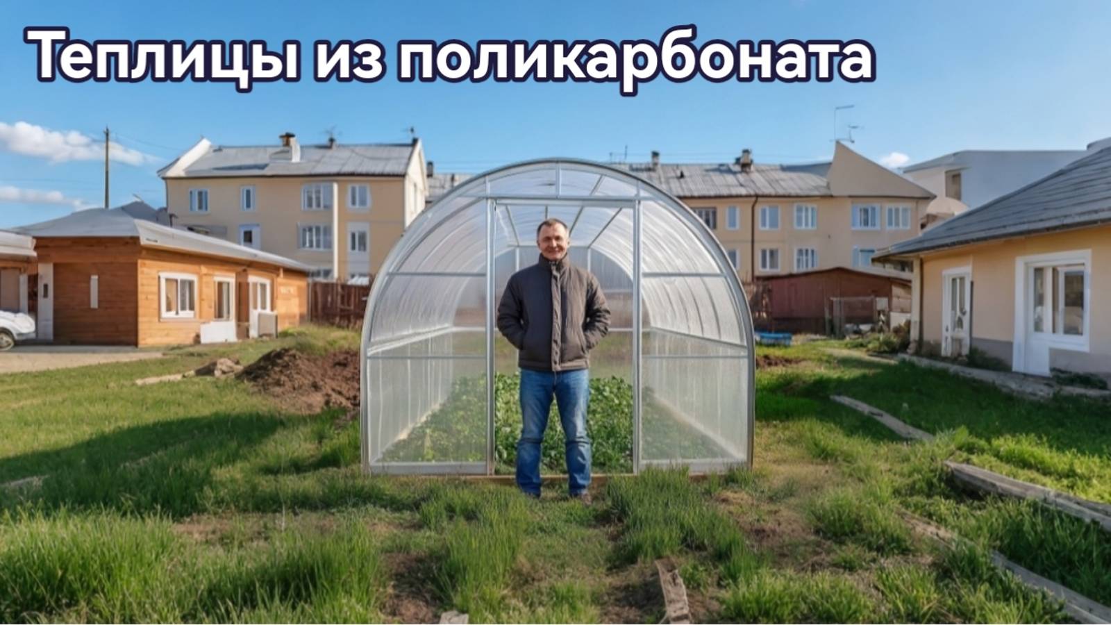 Теплицы из поликарбоната в Златоусте #теплицы #златоуст #миасс