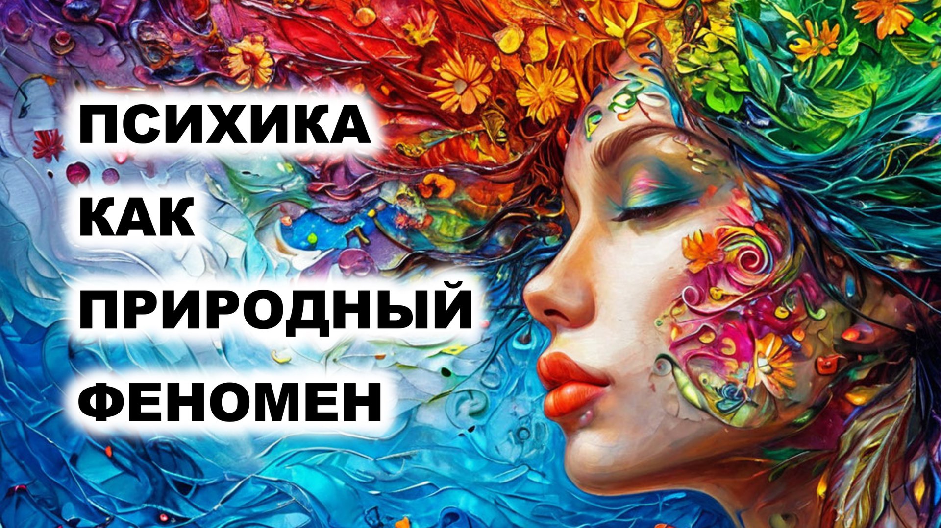 00. Введение в курс "Психика как природный феномен"