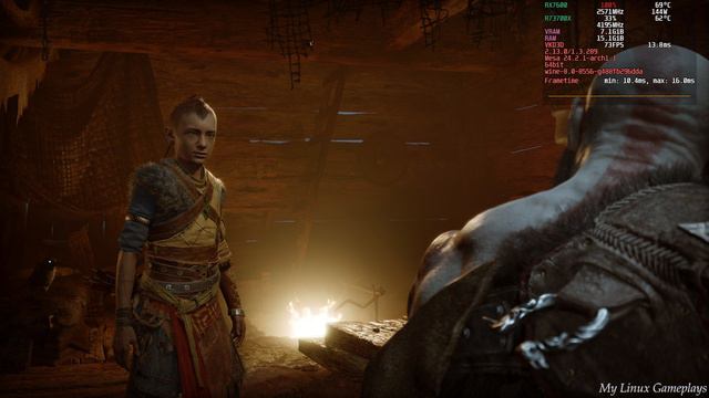 God of War: Ragnarök 2024 | Gameplay Linux