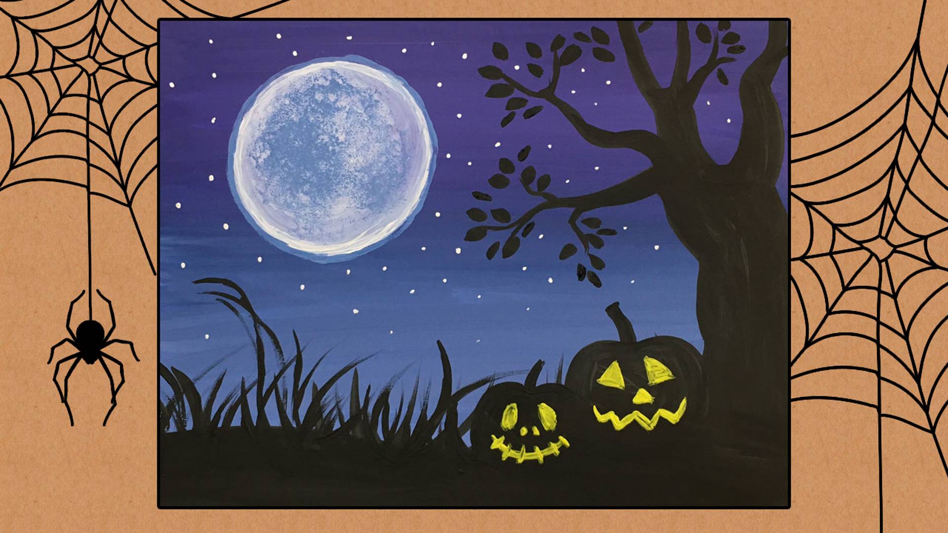 "Halloween". Рисунок к празднику Хэллоуин. Рисование.