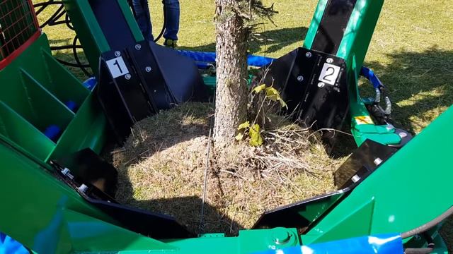 Пересадчик деревьев Bystron   лучшее решение в пересадке деревьев!