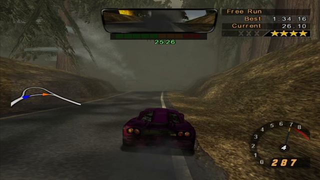 16 Кругов с полицией и максимальный трафиком, для ачивки 1 vs The Force [HP Challenege]